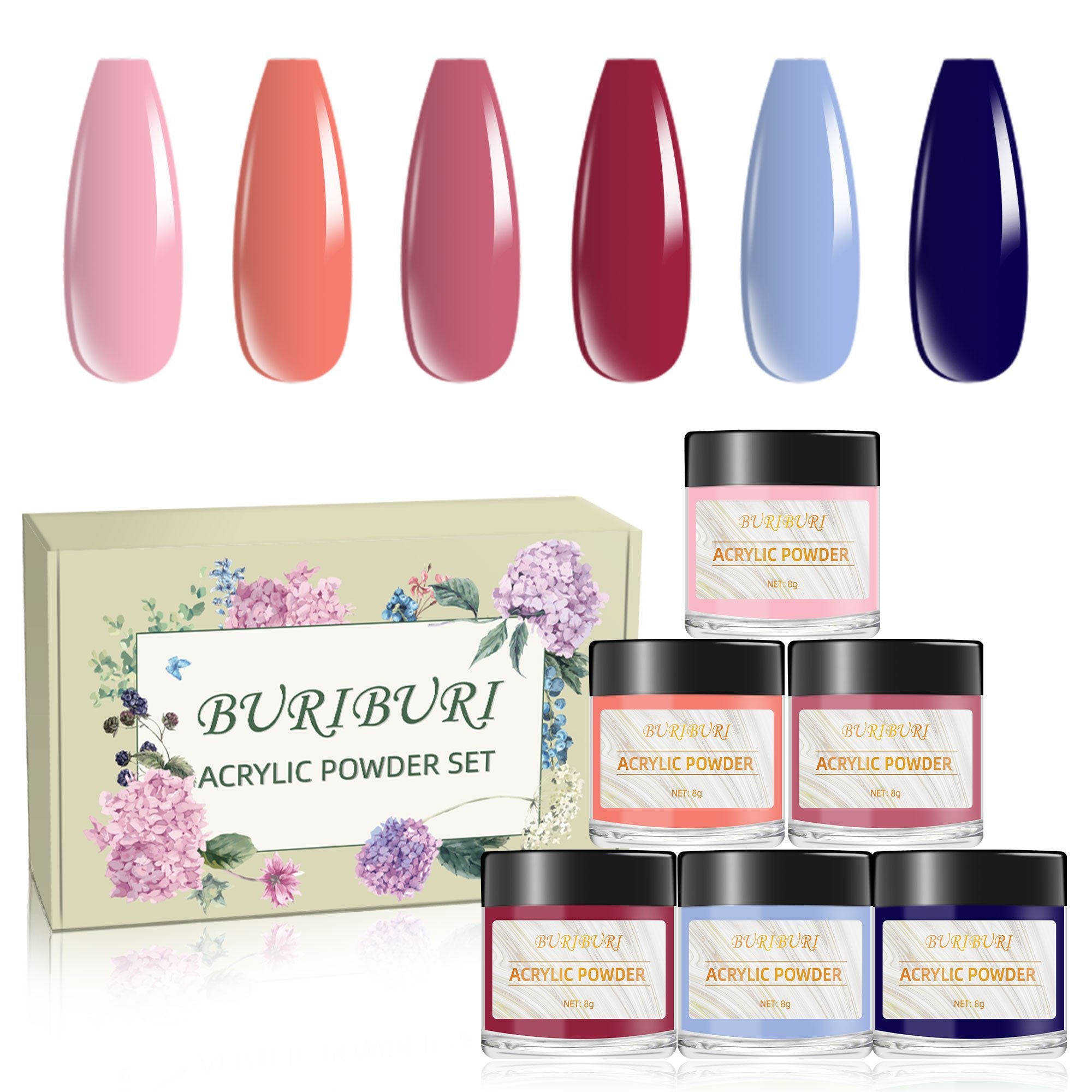 Selecting the Perfect Color Acrylic Powder for Your Event – BURIBURI STORE