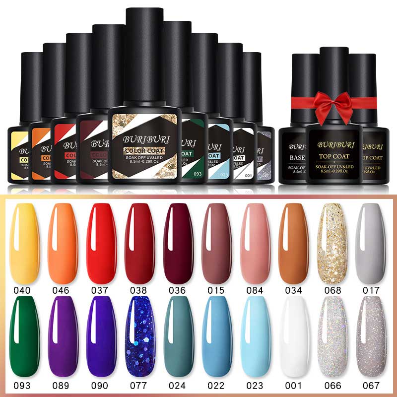 Colors Of Gel Polish：Creating Gorgeous Gel Nails – BURIBURI STORE